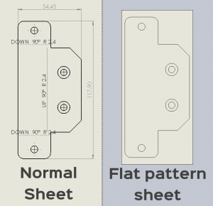 Automatic flat pattern view + quick export - CAD Booster