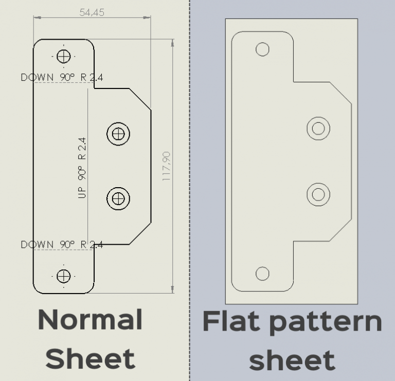 Seven improvements for sheet metal drawings - Drew - CAD Booster