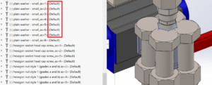 How to remove the Toolbox icon from SOLIDWORKS fasteners